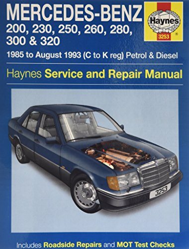 Mercedes-Benz 124 Series Petrol & Diesel (85 - Aug 93) Haynes Repair Manual