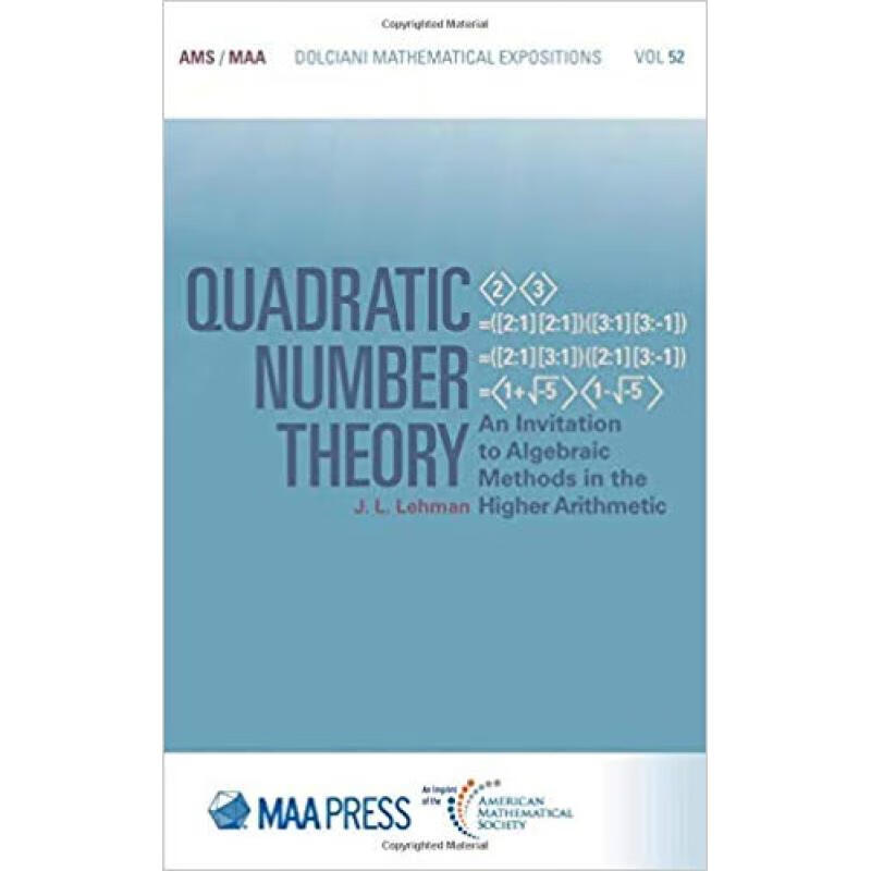 Quadratic Number Theory: An Invitation to Al...