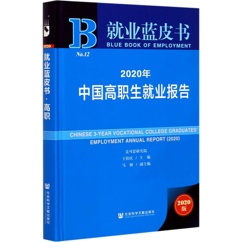 2020年中国高职生就业报告 2020版