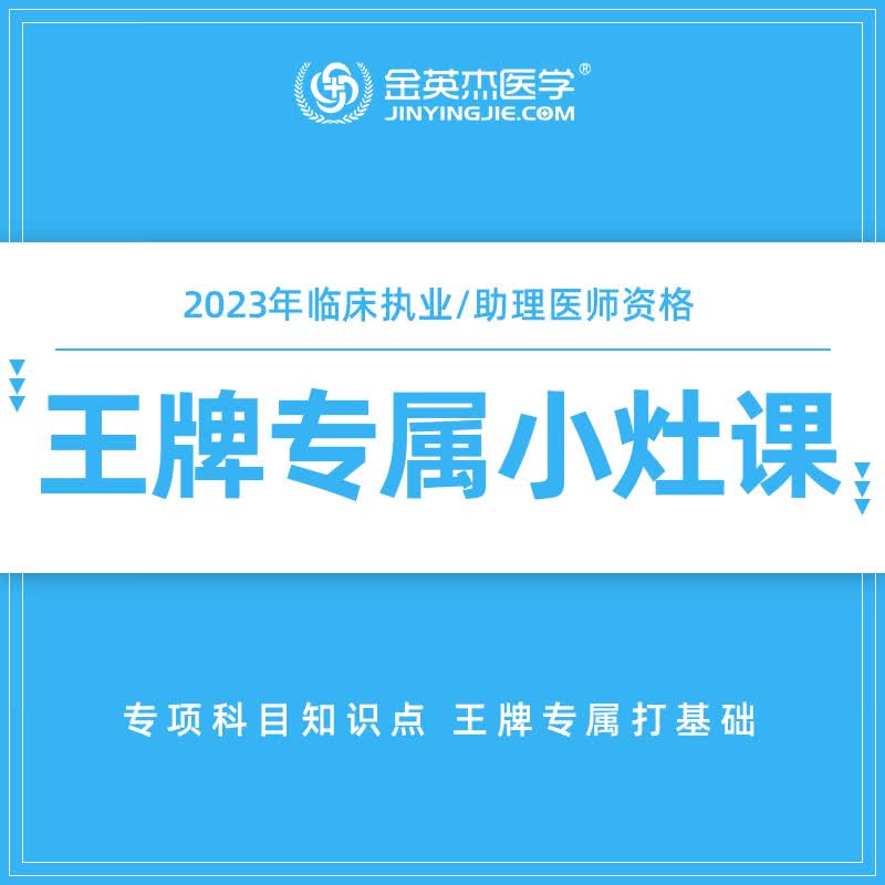 2023年临床执业（助理）王牌专属小灶课 临床 2023