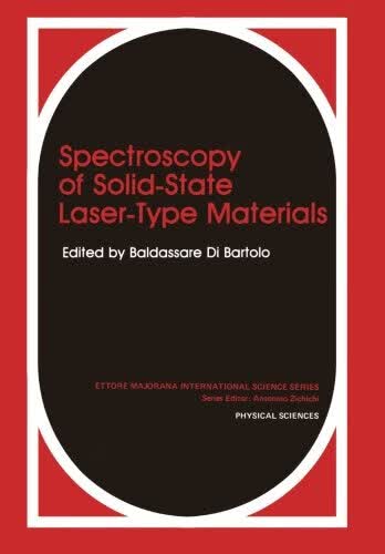 Spectroscopy of Solid-State Laser-Type Materials