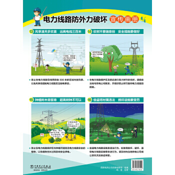 电力线路防外力破坏宣传挂图