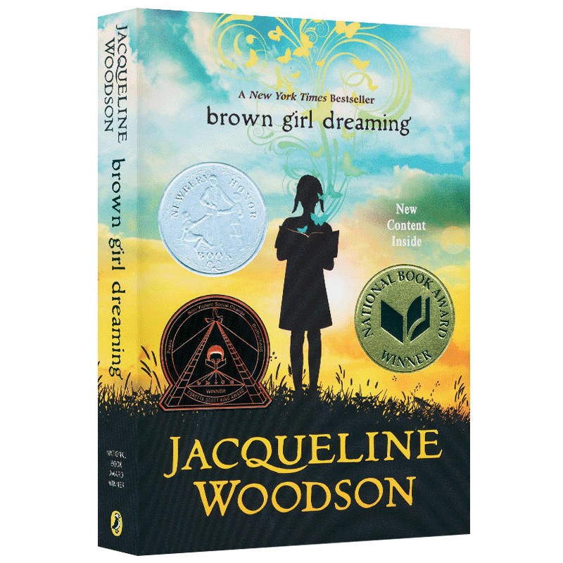 【瑕疵书】英文原版 黑人女孩的梦想 Brown Girl Dreaming 纽伯瑞儿童文学银奖