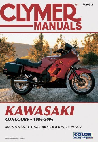 Clymer Manuals Kawasaki ZG1000 Concours 1986-2006