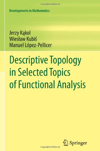 Descriptive Topology in Selected Topics of Functional Analysis
