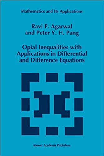 Opial Inequalities with Applications in Differential and Difference Equations