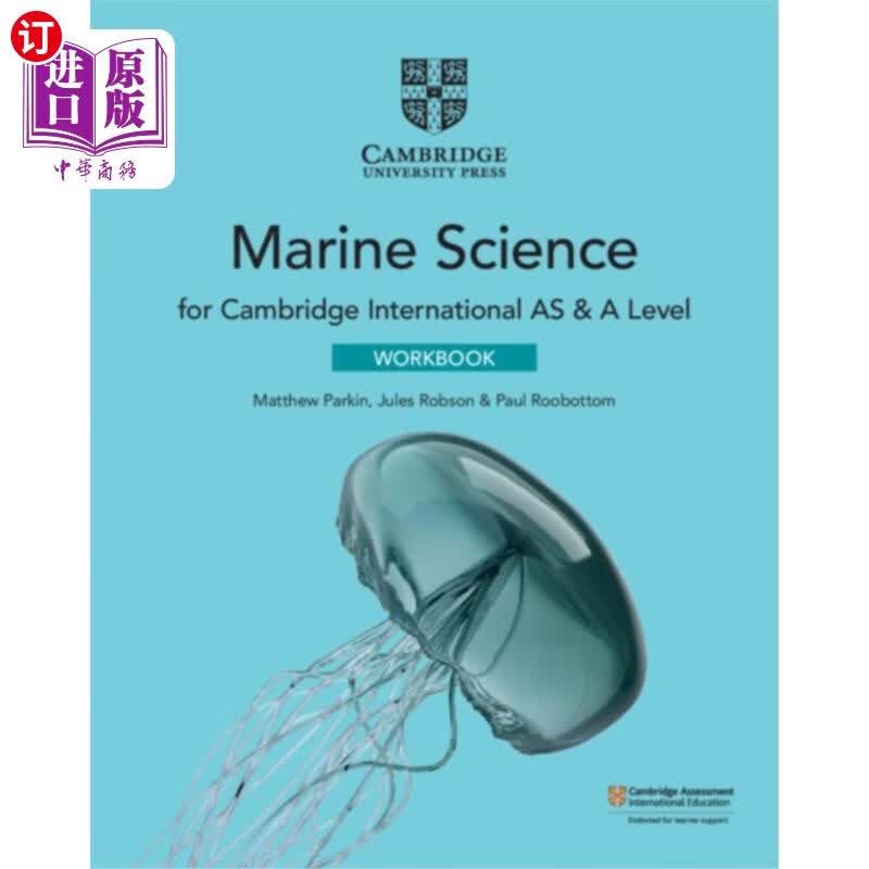 海外直订Cambridge International AS & A Level Marine Scie... 剑桥国际AS & A级海洋科学练习册