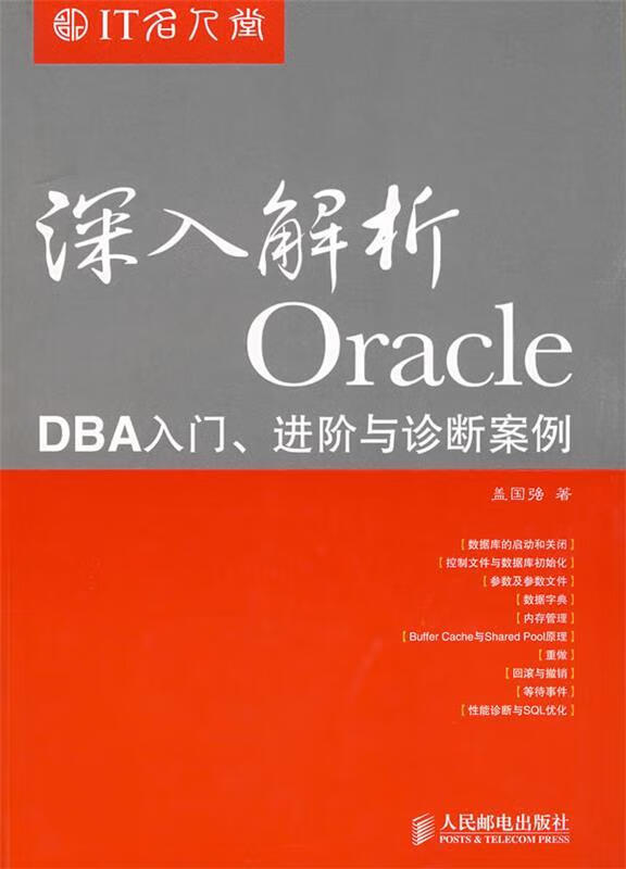 深入解析Oracle—DBA入门、进阶与诊断案例 盖国强著 人民邮电出版社
