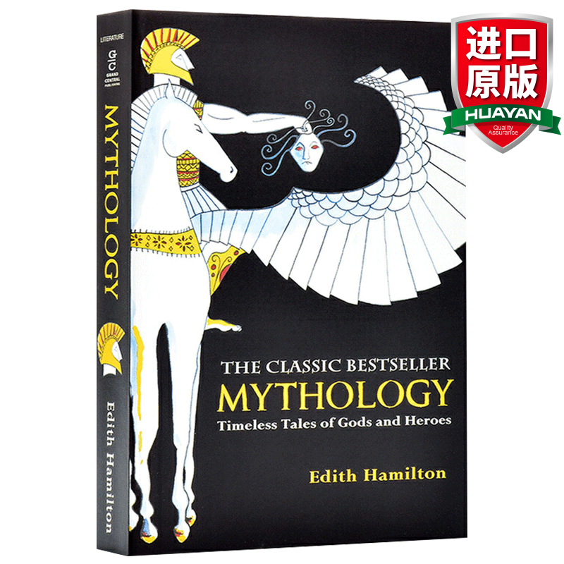 英文原版 希腊罗马神话 Mythology: Timeless Tales Of Gods