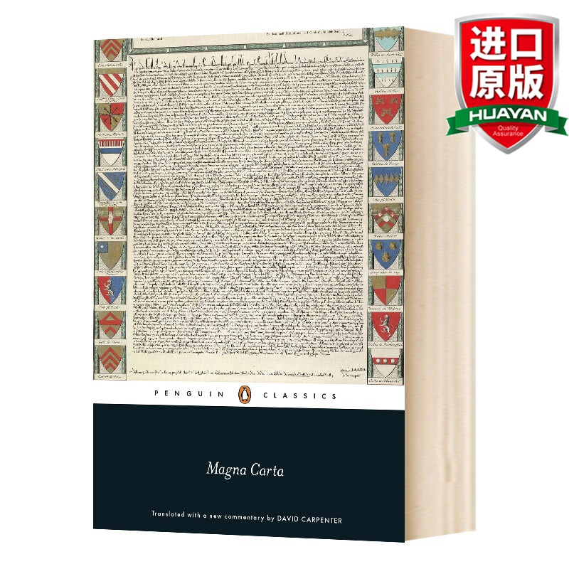 Magna Carta 英文原版 大宪章 英文版 政治法律 戴维·卡彭特 企鹅经典Penguin Classics 进口英语原版书籍
