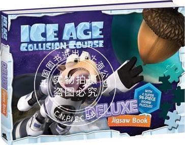 现货 冰河世纪5豪华拼图书 英文原版 lce Age 5 Deluxe Jigsaw Bo