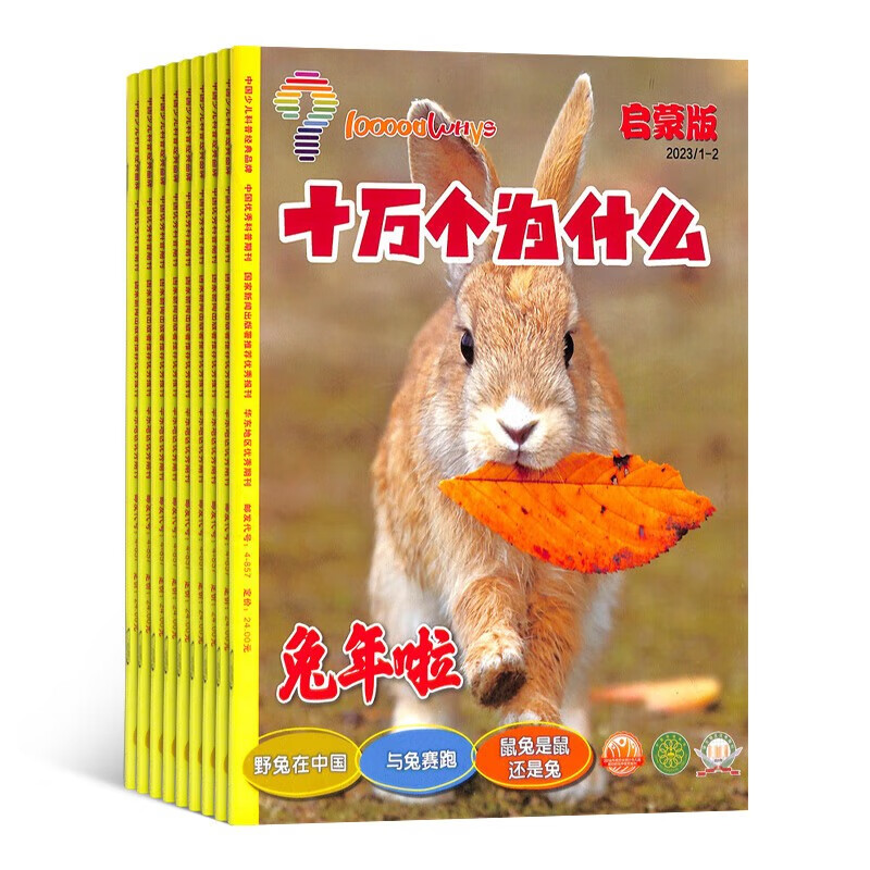【【杂志预计10月发货】十万个为什么启蒙版杂志订阅 2023年10月起订 1年共12期 杂志铺（先发“杂志订阅清单”）