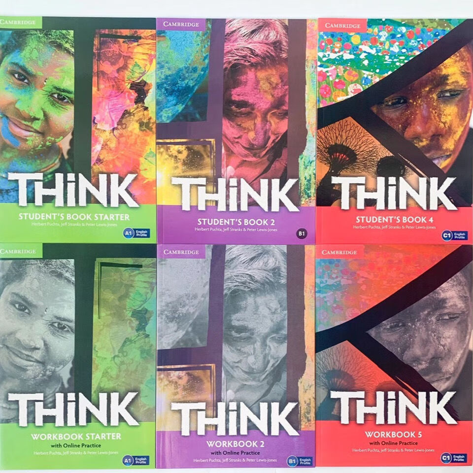 到货 点读版Think Starter/1/2/3/4/5级别+练习册 12本