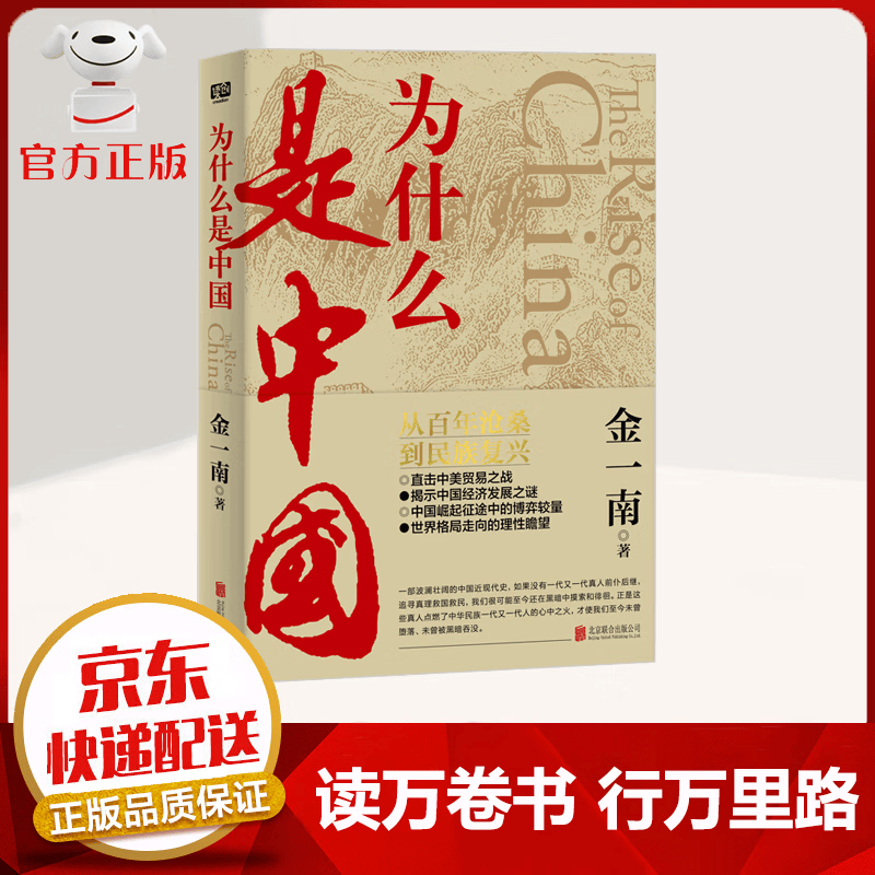 【京东配送 官方自营】为什么是中国 金一南著 从百年沧桑到民族复兴 完整呈现金一南历史观 政治书籍 政治理论