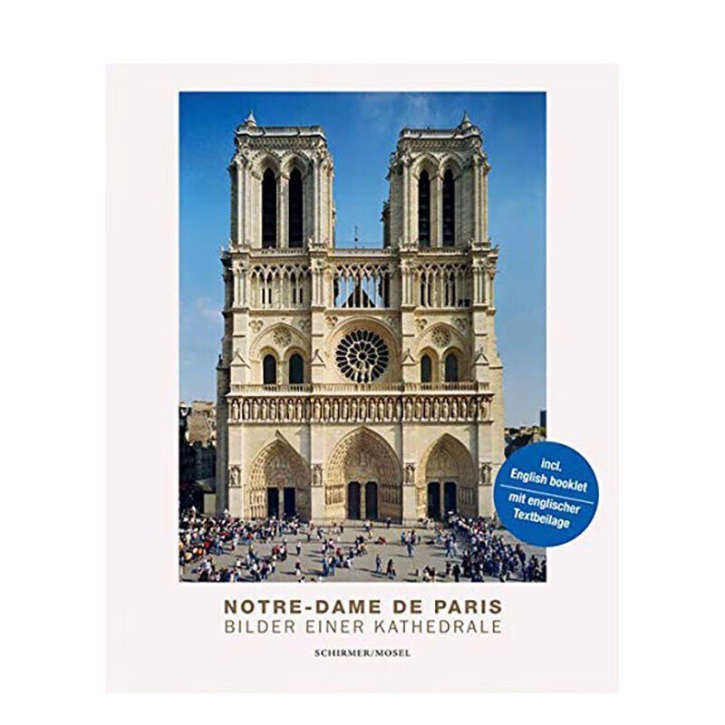 Notre-Dame de Paris 巴黎圣母院摄影集 内外艺术装饰建筑 精装英文原版