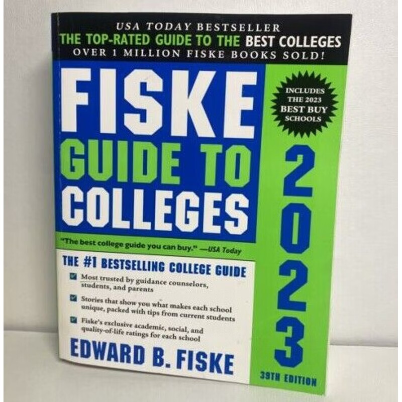 现货/Fiske Guide to Colleges 2023 电子版PDF