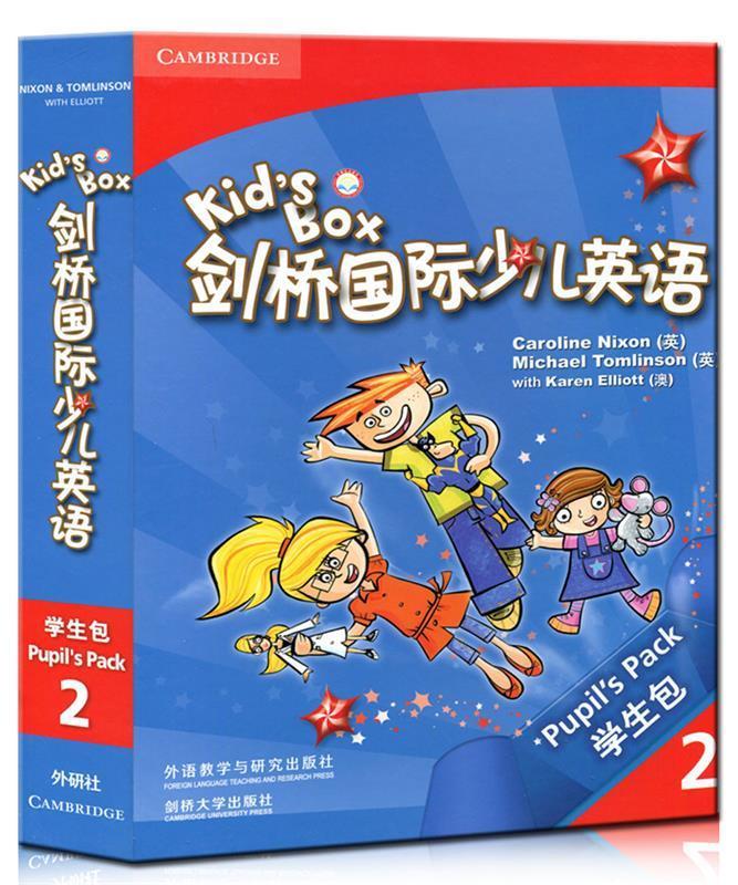 kidsbox剑桥国际少儿英语2文化手册版点读版 9787560083193
