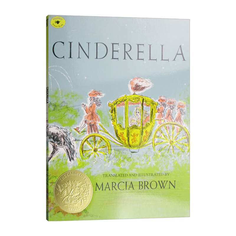 Cinderella 英文原版 灰姑娘 凯迪克金奖 英文版 儿童阅读启蒙