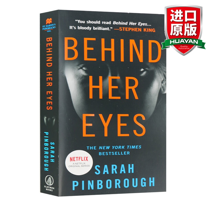 Behind Her Eyes 英文原版 完美圈套 惊悚小说 英文版
