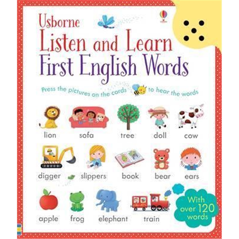 usborne Listen and Learn English Words