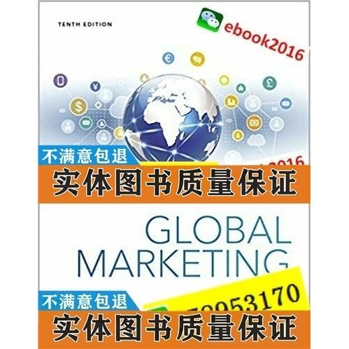 实体书/Global Marketing, 10th Edition [Mark C. Green]