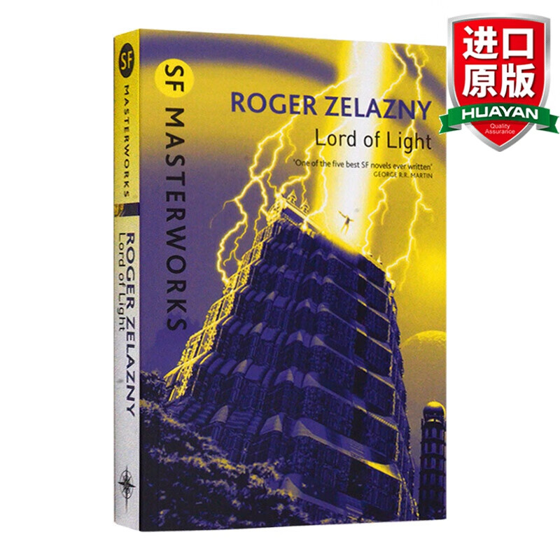 英文原版 光 Lord of Light 雨果奖 Roger Zelazny