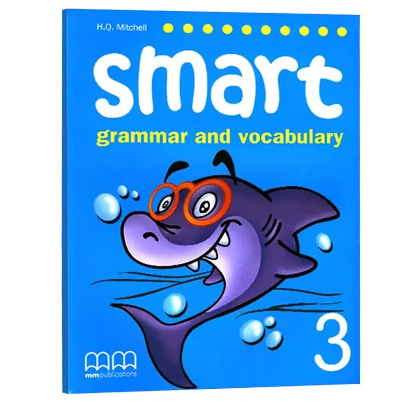 原版英国MM出版社Smart Grammer and Vocabulary 3级别6-12岁小学英语 Smart Grammer and Vocabul
