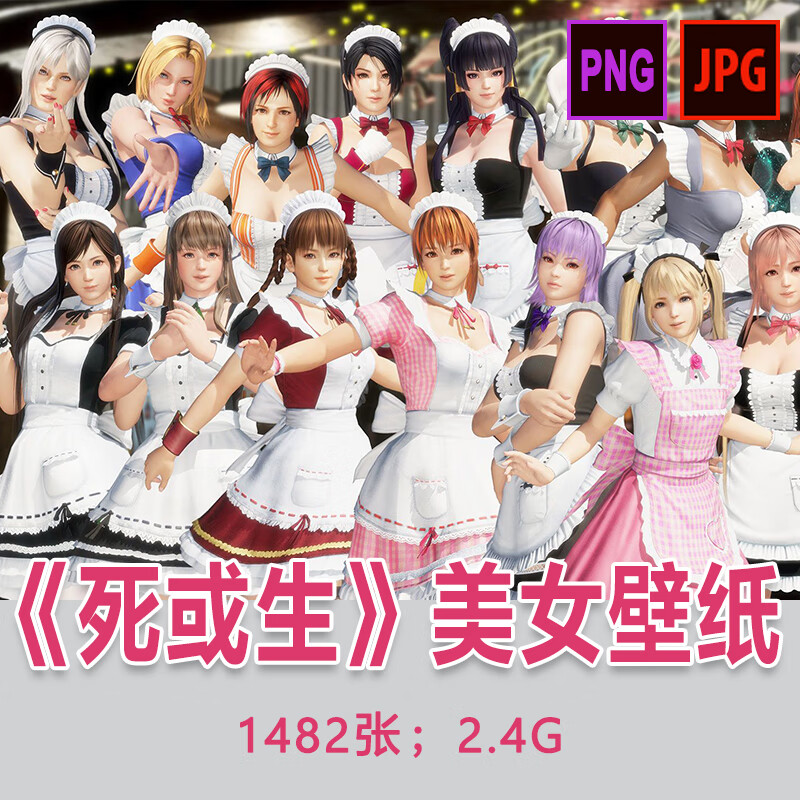 l01死或生6DOA5沙滩排球游戏动漫二次元人物壁纸高清图片资源素材