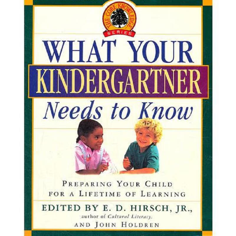 WHAT YOUR KINDERGARTNER NEEDS