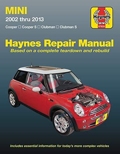 Mini 2002 Thru 2013 Haynes Repair Manual: Cooper, Cooper S, Clubman, Clubman S