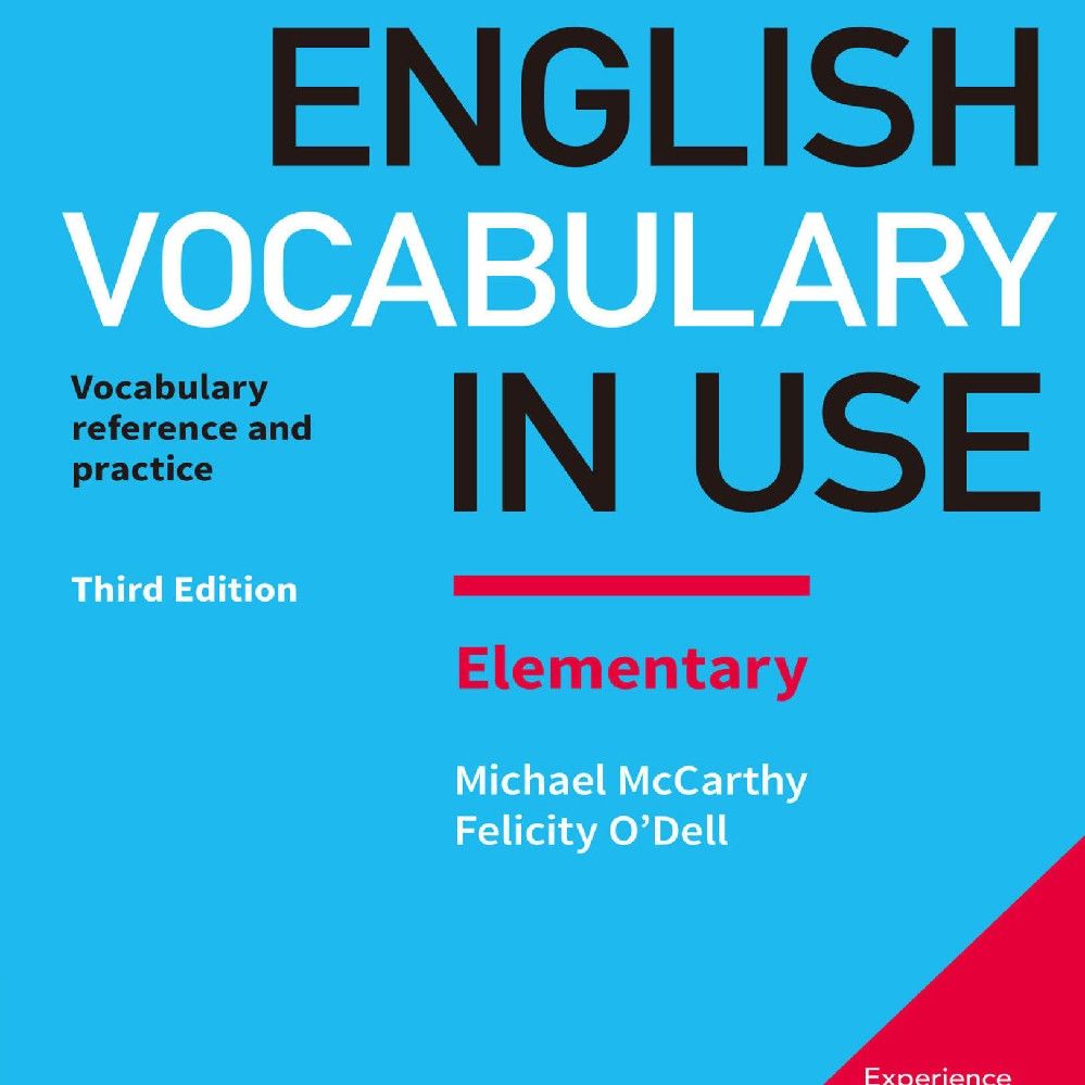 剑桥大学英语词汇圣经初中高(全4册)English Vocabulary in Use 红色初级