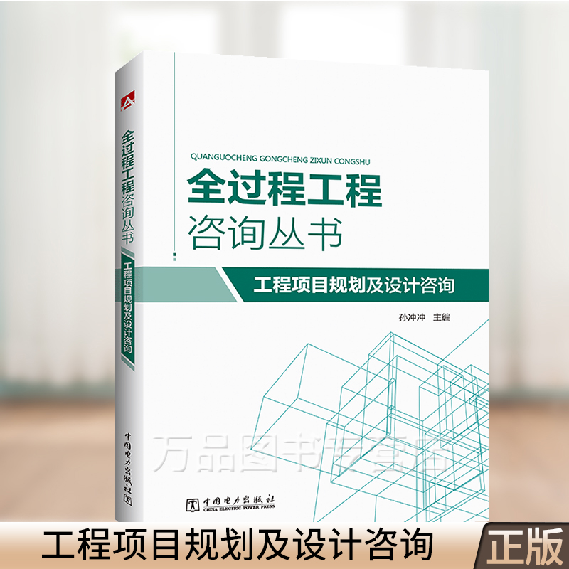 全过程工程咨询丛书 工程项目规划及设计咨询中国电力出版社 9787519843489