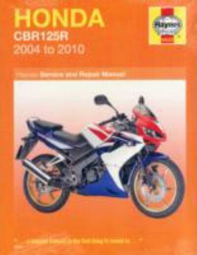 Honda CBR125R (04 - 10) Haynes Repair Manual