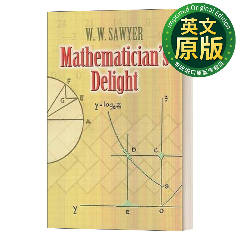 Mathematician's Delight 数学家的乐事 数学通俗著作 真正理解指数和对数 英文版 进口英语原版书籍 英文原版