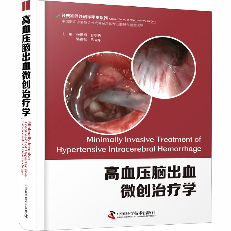 高血压脑出血微创治疗学 张洪钿 等 编 书籍