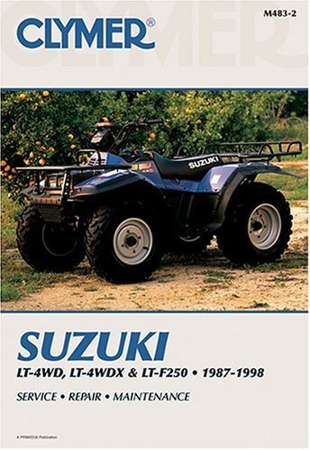 Clymer Suzuki LT-4WD, LT-WDX & LT-F250 1987-1998