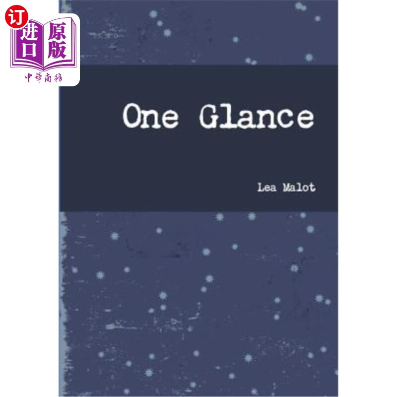 海外直订One Glance 一眼