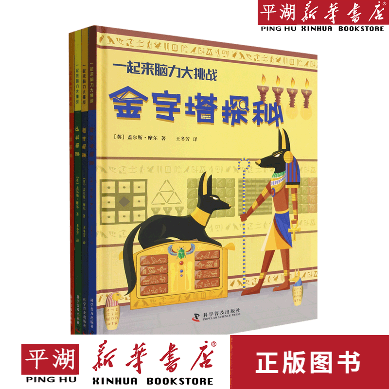 【书籍】一起来脑力大挑战(共4册)(精)