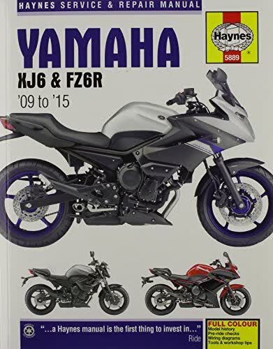 Yamaha XJ6 & FZ6R (09-15) Haynes Repair Manual