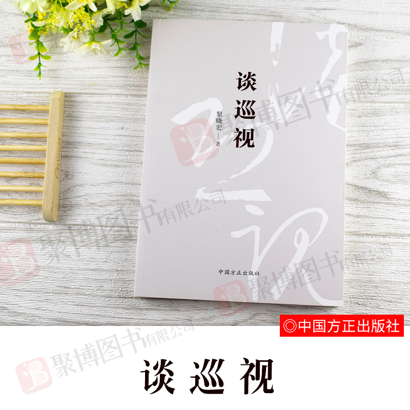 现货 谈巡视 黎晓宏著 中国方正出版社 纪检监察巡视巡察工作工具书 978751740