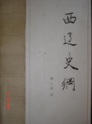 西辽史纲 魏良弢
