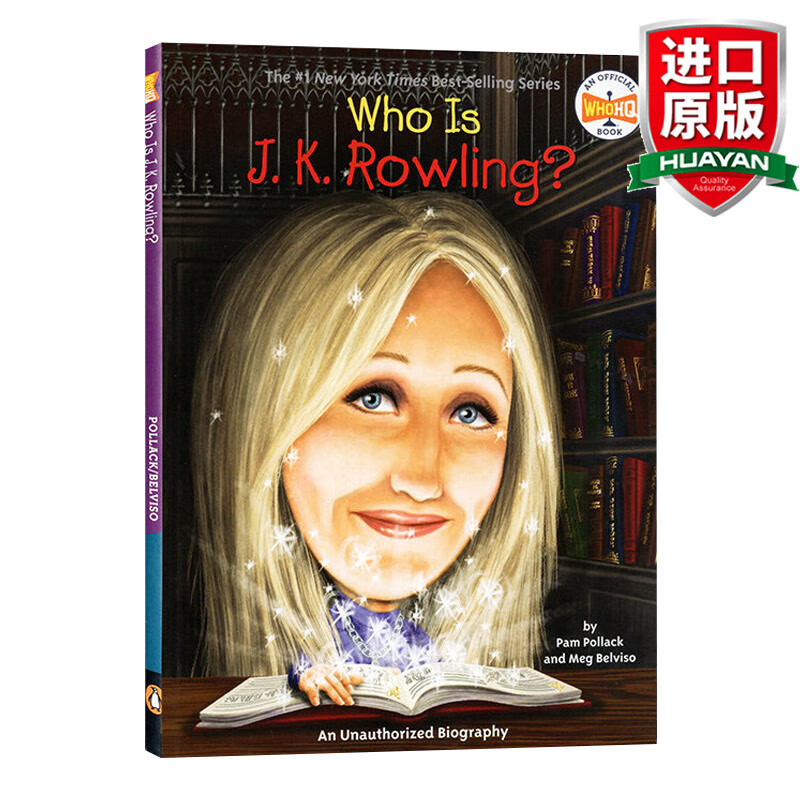 Who is J.K. Rowling 英文原版 谁是J·K·罗琳 名人传记系列 英文版 进口英语原版书籍