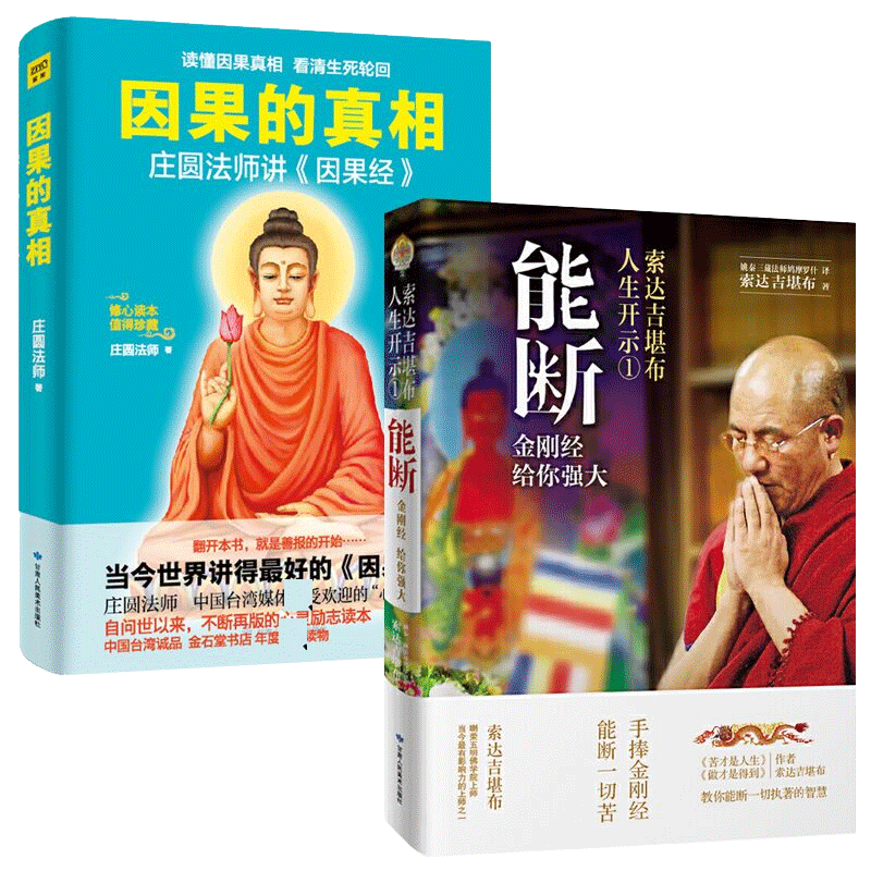 能断 金刚经给你强大+因果的真相 共2册