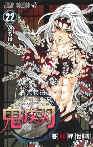 现货 进口日文 漫画 鬼灭之刃 鬼滅の刃 22 廻る縁