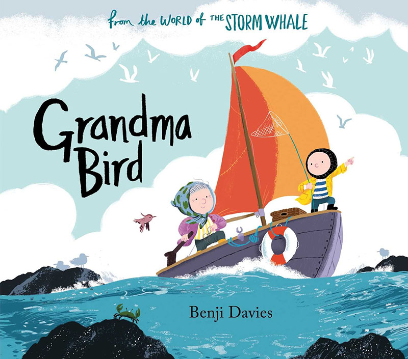 奶奶和小鸟 英文原版 Grandma Bird 班吉戴维斯绘本 Benji Davies