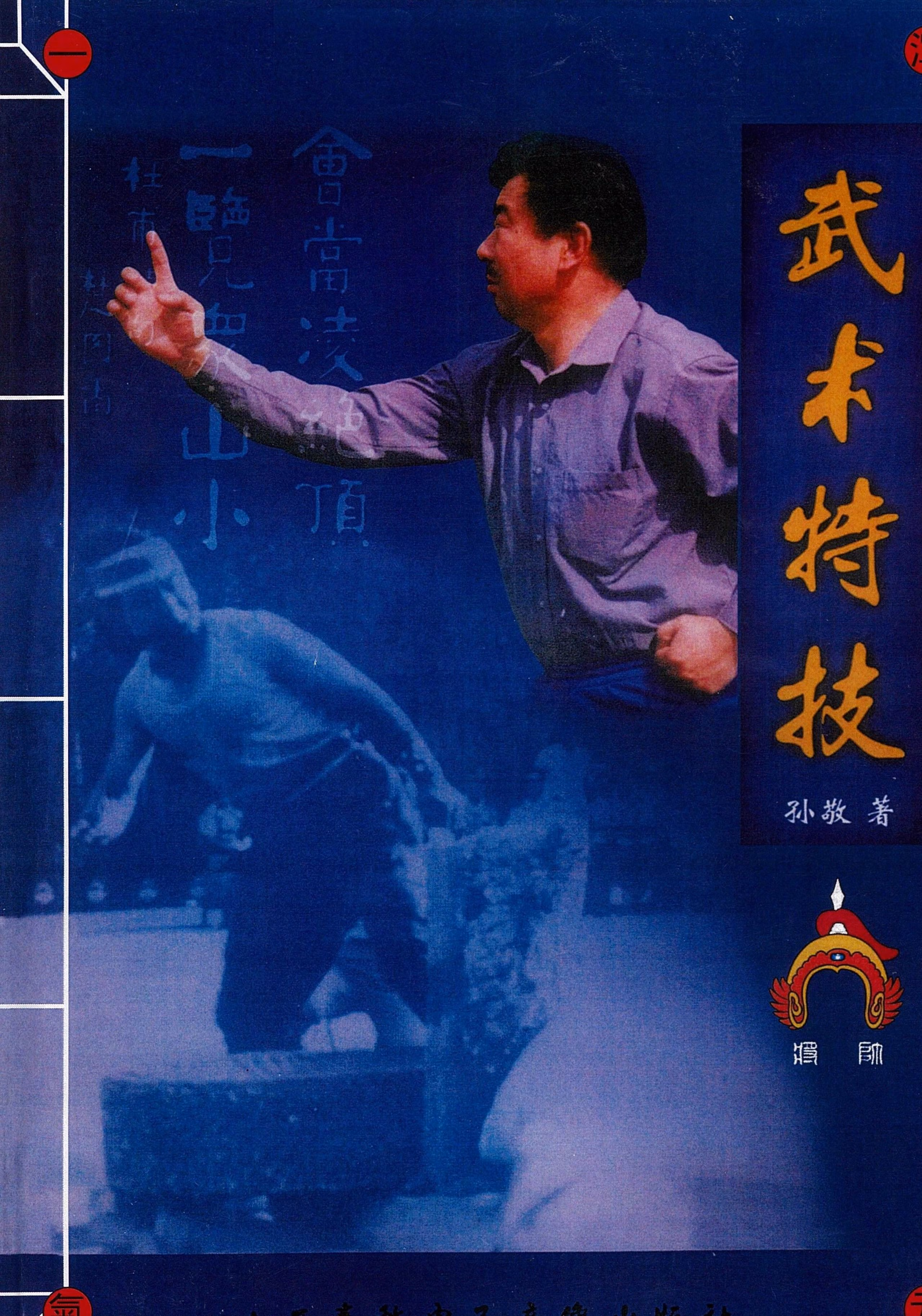 武术特技 孙敬著 百日训练之先河既能抗暴又能攻击16开大本