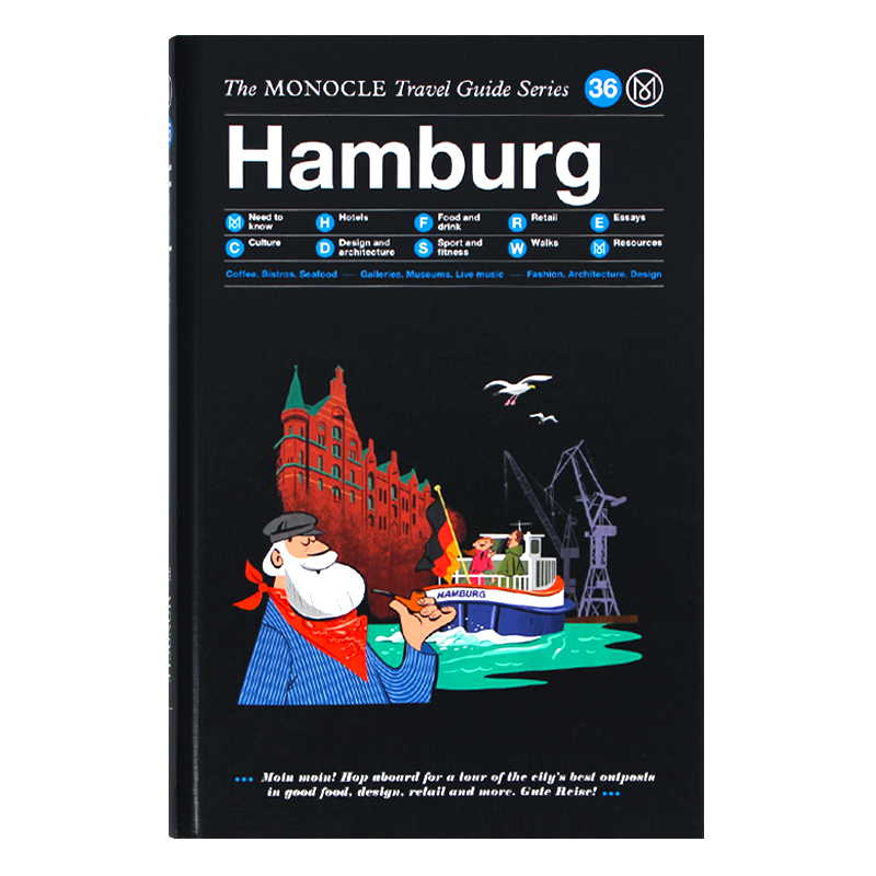 现货 Hamburg: The Monocle Travel Guide Series 德国 汉堡 城市旅行指南 英文原版