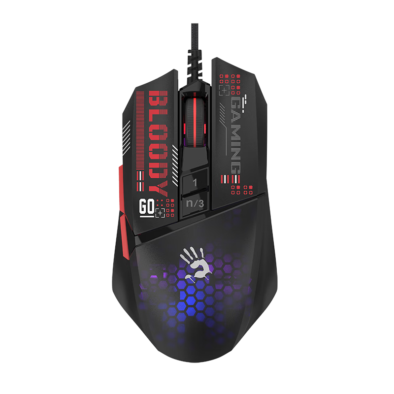 按键可直调回报率和LOD——血手幽灵V8M Max Mini RGB轻量化游戏鼠标体验_鼠标_什么值得买