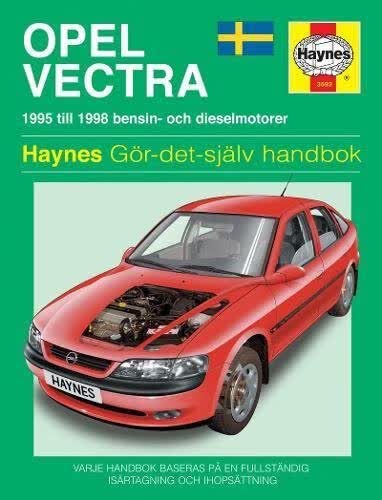 Opel Vectra (1995 - 1998) Haynes Repair Manual (svenske utgava)