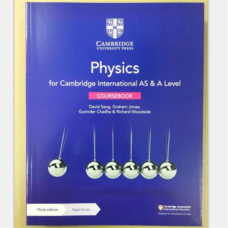 剑桥高中新版物理 AS & A Level Physics Coursebook 含2年在线账号